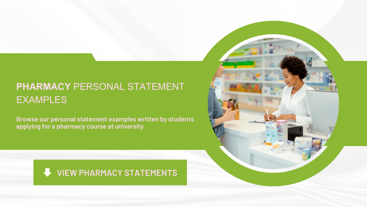 Pharmacy Personal Statement Examples | Studential.com